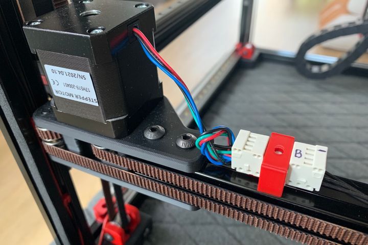 Wago MCS Micro 733-204 mount for 2020 aluminium profiles